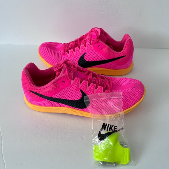 Nike | Shoes | Nike Track Shoes Rival Distance Hyper Pink Running ...